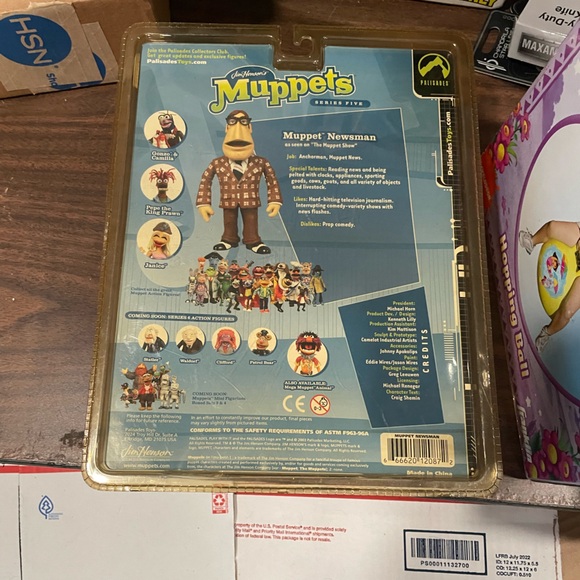 Palisades Toys | Toys | Factory Sealed Muppet Newsman Action Figure 203 ...